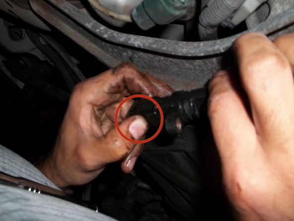 2003-2004 Infiniti G35 Sedan Crankshaft Position Sensor Replacement ...