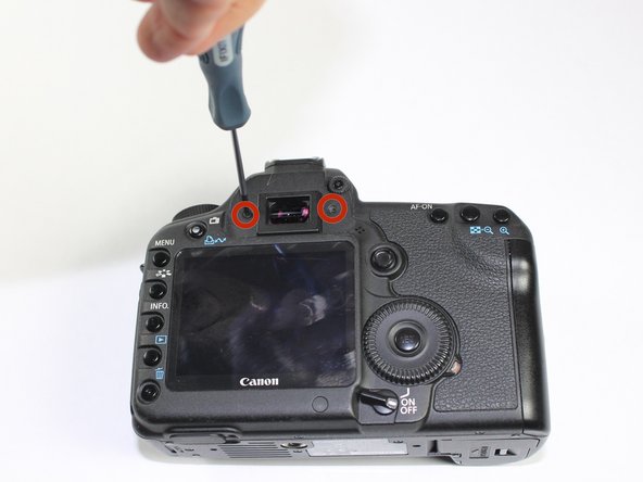 Canon EOS 5D Mark II Rear Button Contact Replacement - iFixit Repair Guide