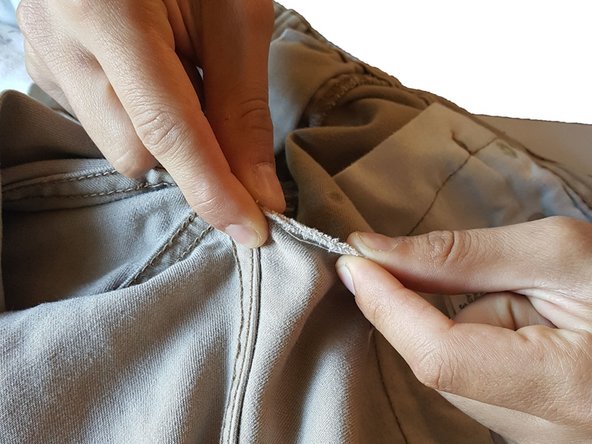 How To Fix A Hole In Khaki Pants - iFixit Repair Guide