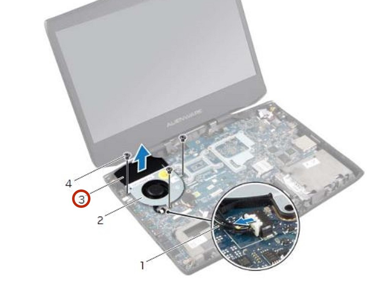 Dell Alienware 14 Fan Replacement - iFixit Repair Guide