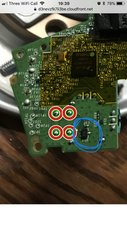 Replacement transistor (304) on pins U11 & C37 - Xbox One Elite ...