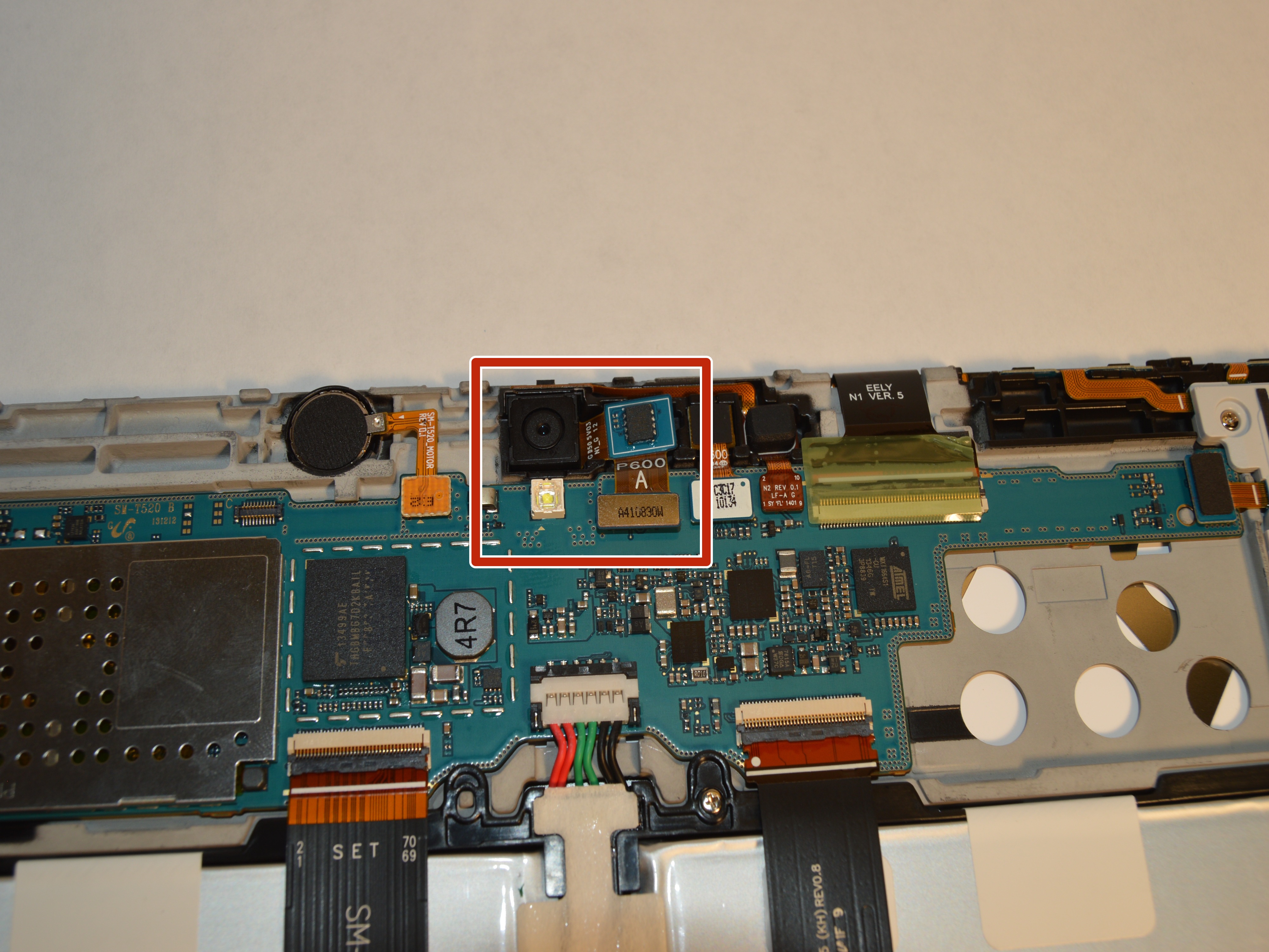 Samsung Galaxy Tab Pro 10.1 Rear Facing Camera Replacement - iFixit ...