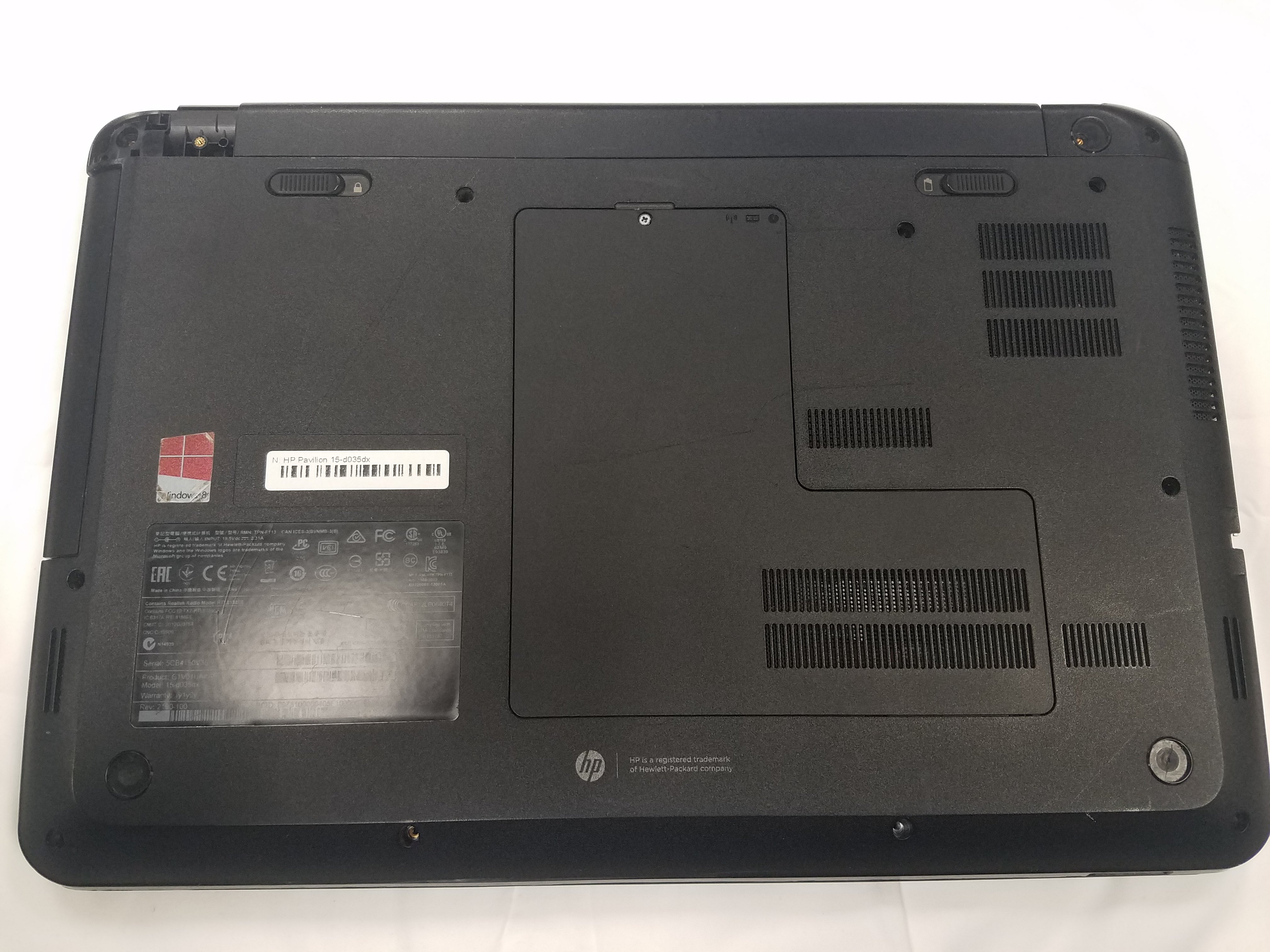 HP Pavilion 15-d035dx Front Panel Replacement - iFixit Repair Guide