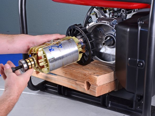 Honda 6500 Watt Generator EG6500CL AT Rotor Replacement - iFixit Repair ...