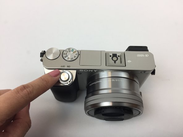 Sony Alpha 6000 Shutter Button Replacement - iFixit Repair Guide