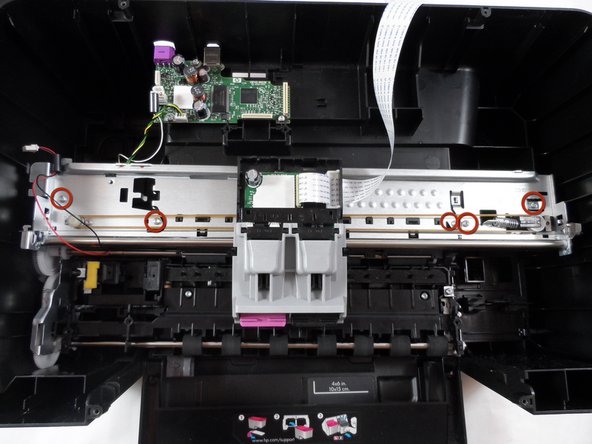 HP Deskjet F4480 Paper Roller Motor Replacement - iFixit