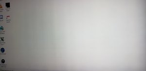 Faint black horizontal lines showing on white screen - Vizio Television ...