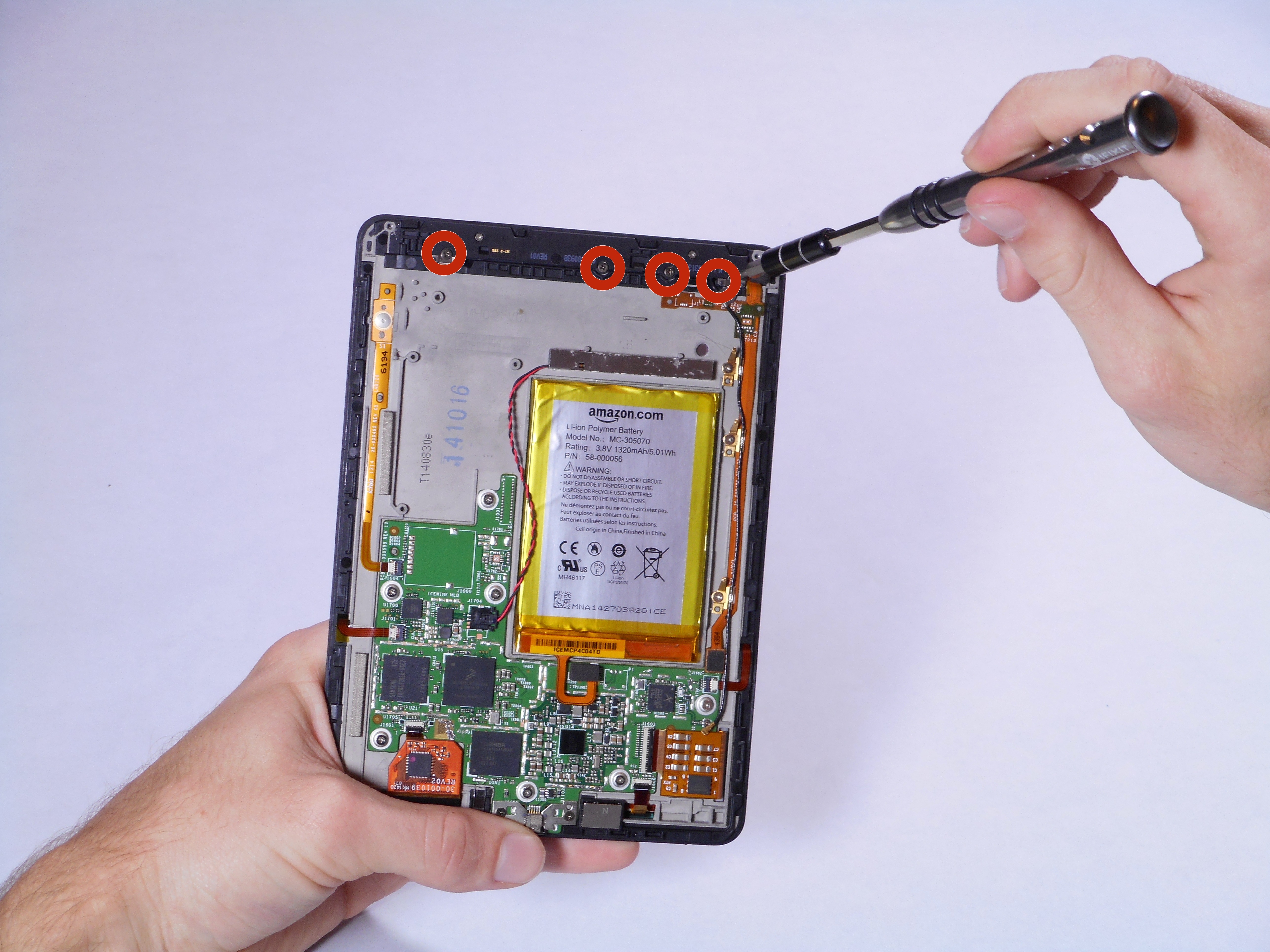 Kindle Voyage Wifi Antenna Replacement IFixit Repair Guide