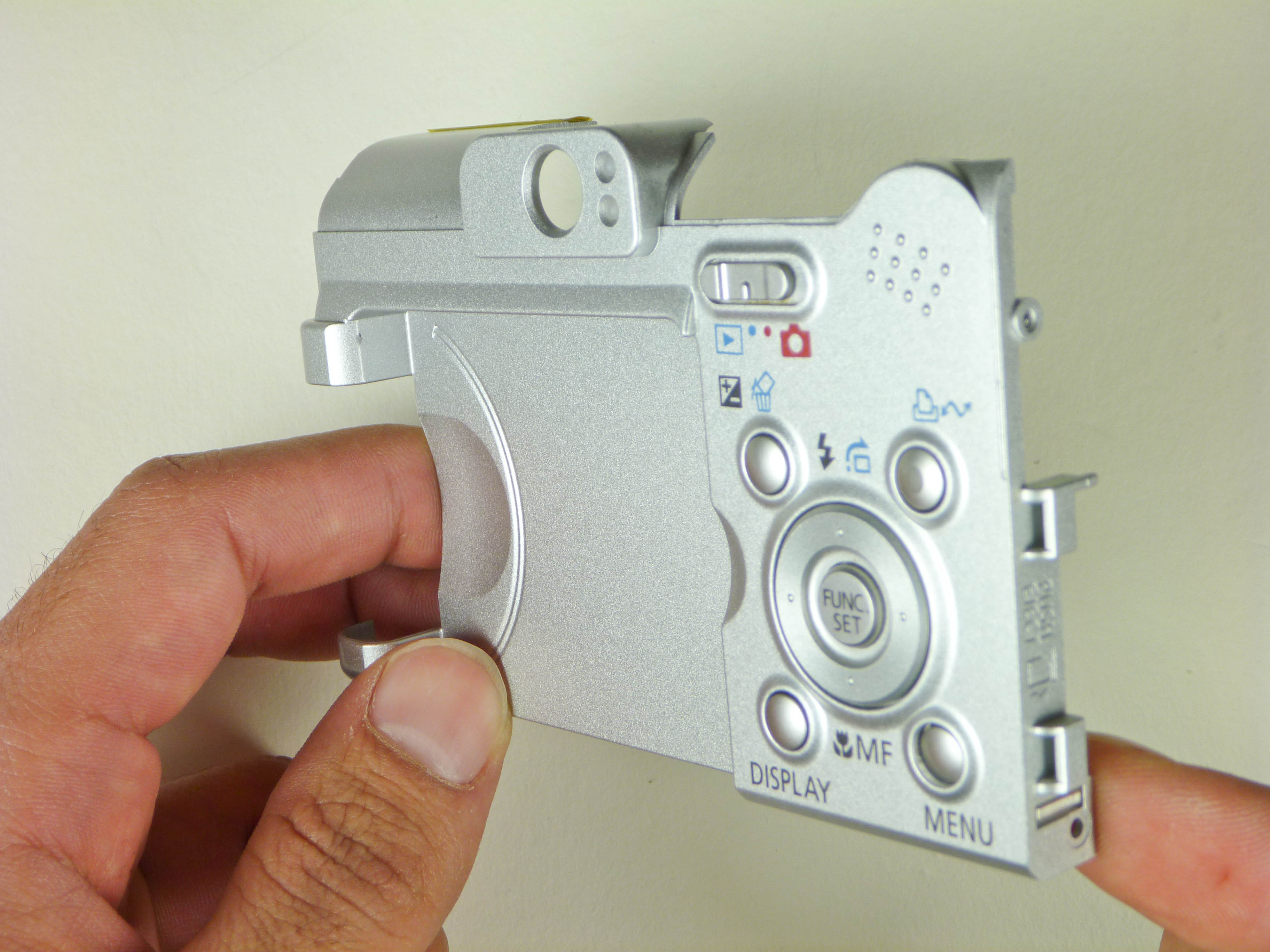 Canon PowerShot A610 Broken Control Buttons Repair - iFixit Repair Guide