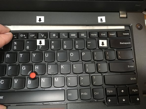 Lenovo Thinkpad T440 laptop Keyboard Replacement - iFixit Repair Guide