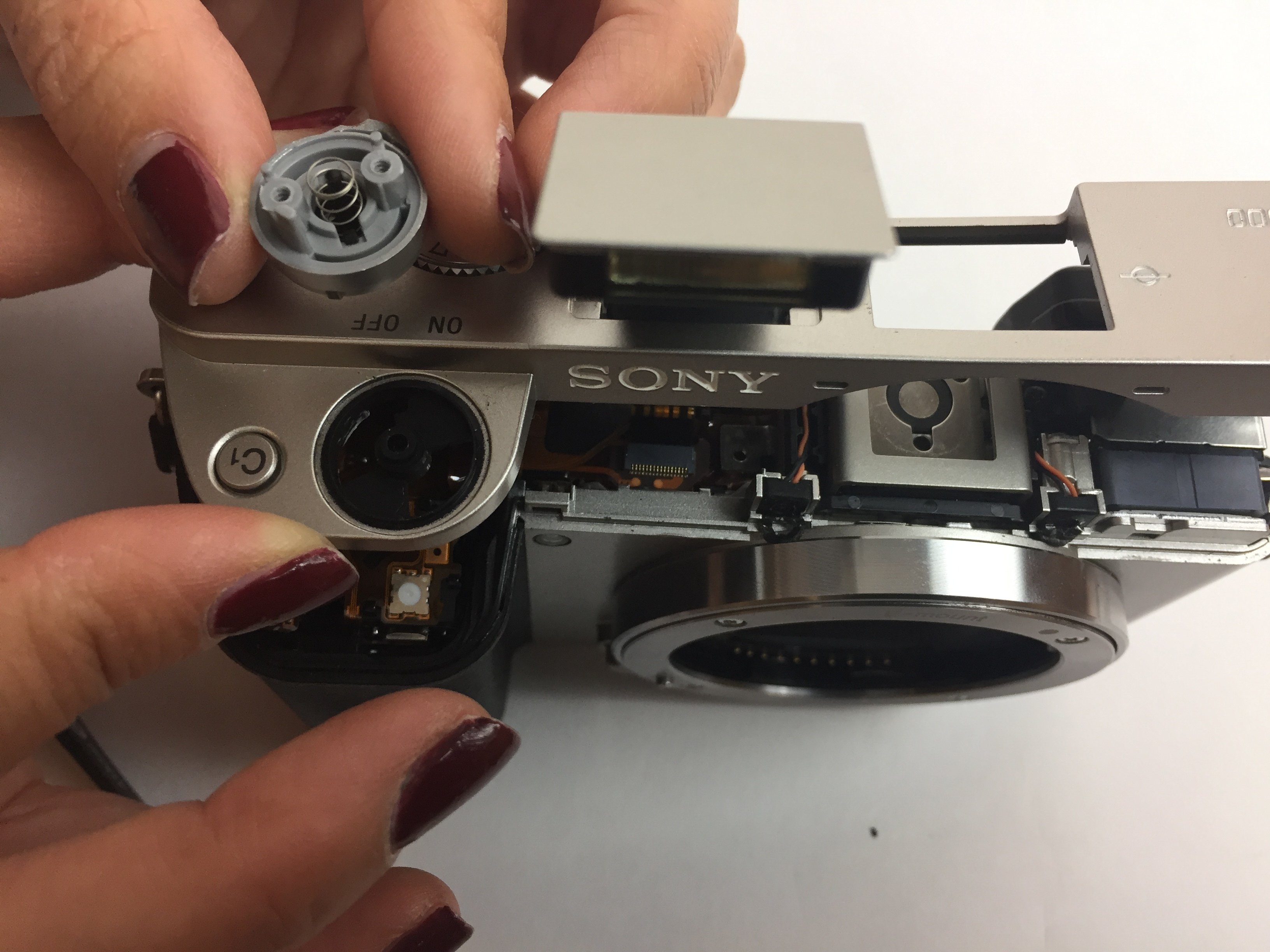 Sony Alpha 6000 Shutter Button Replacement - iFixit Repair Guide