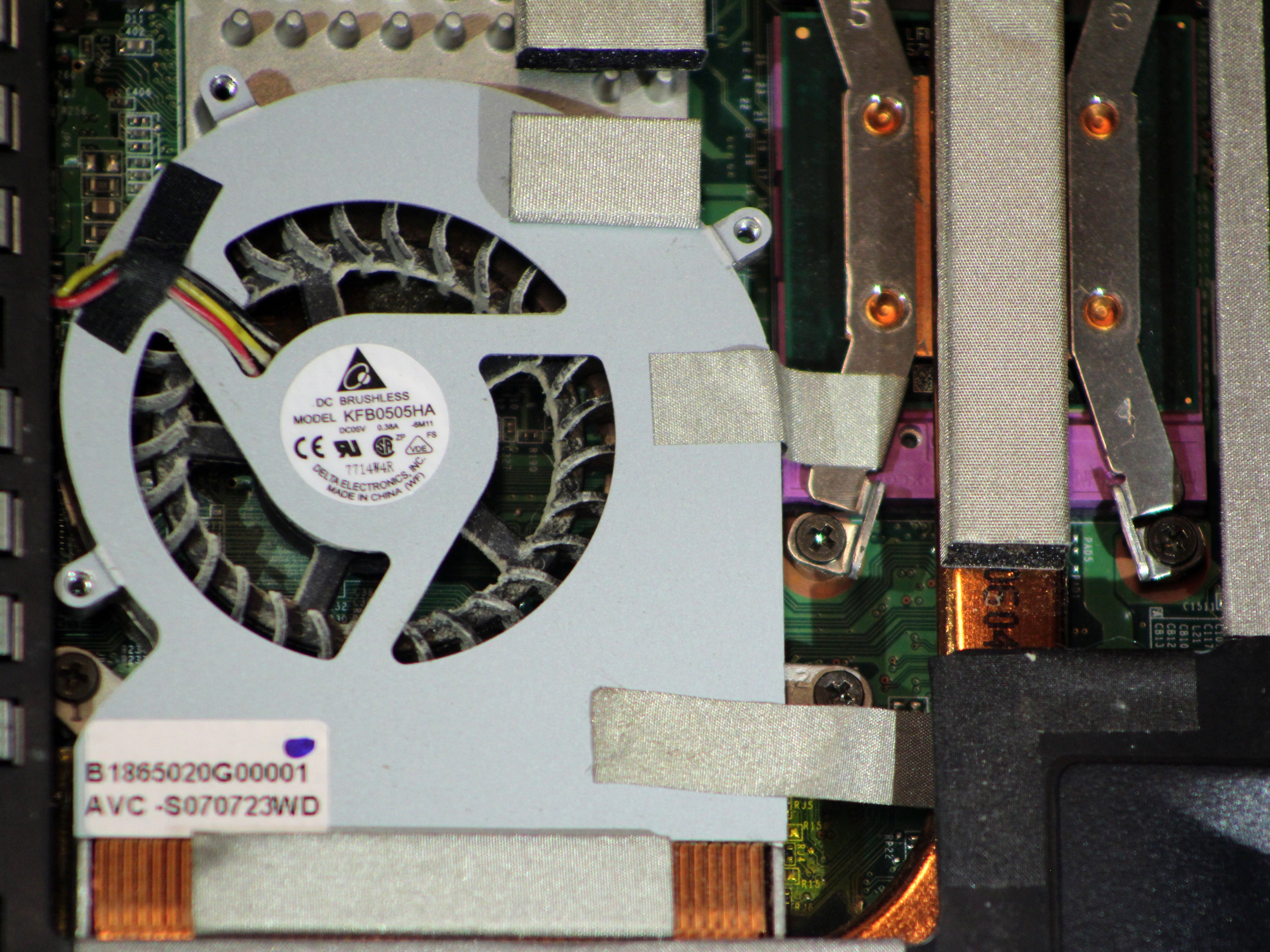 Gateway W350I Heatsink Fan Replacement - iFixit Repair Guide