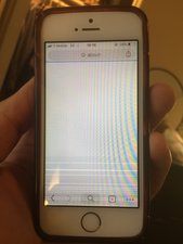 Vertical & horizontal lines across iPhone SE screen - iPhone SE - iFixit