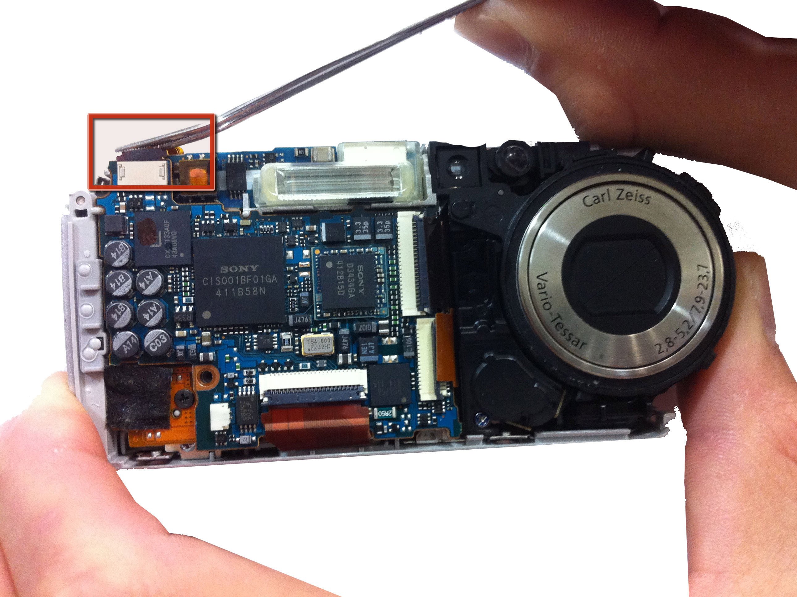 Sony Cyber-shot DSC-P100 Camera Flash Replacement - iFixit Repair Guide