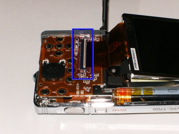 Sanyo VPC-T700 LCD Screen Replacement - iFixit Repair Guide