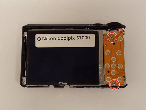 Nikon Coolpix S7000 LCD Display Replacement - iFixit Repair Guide