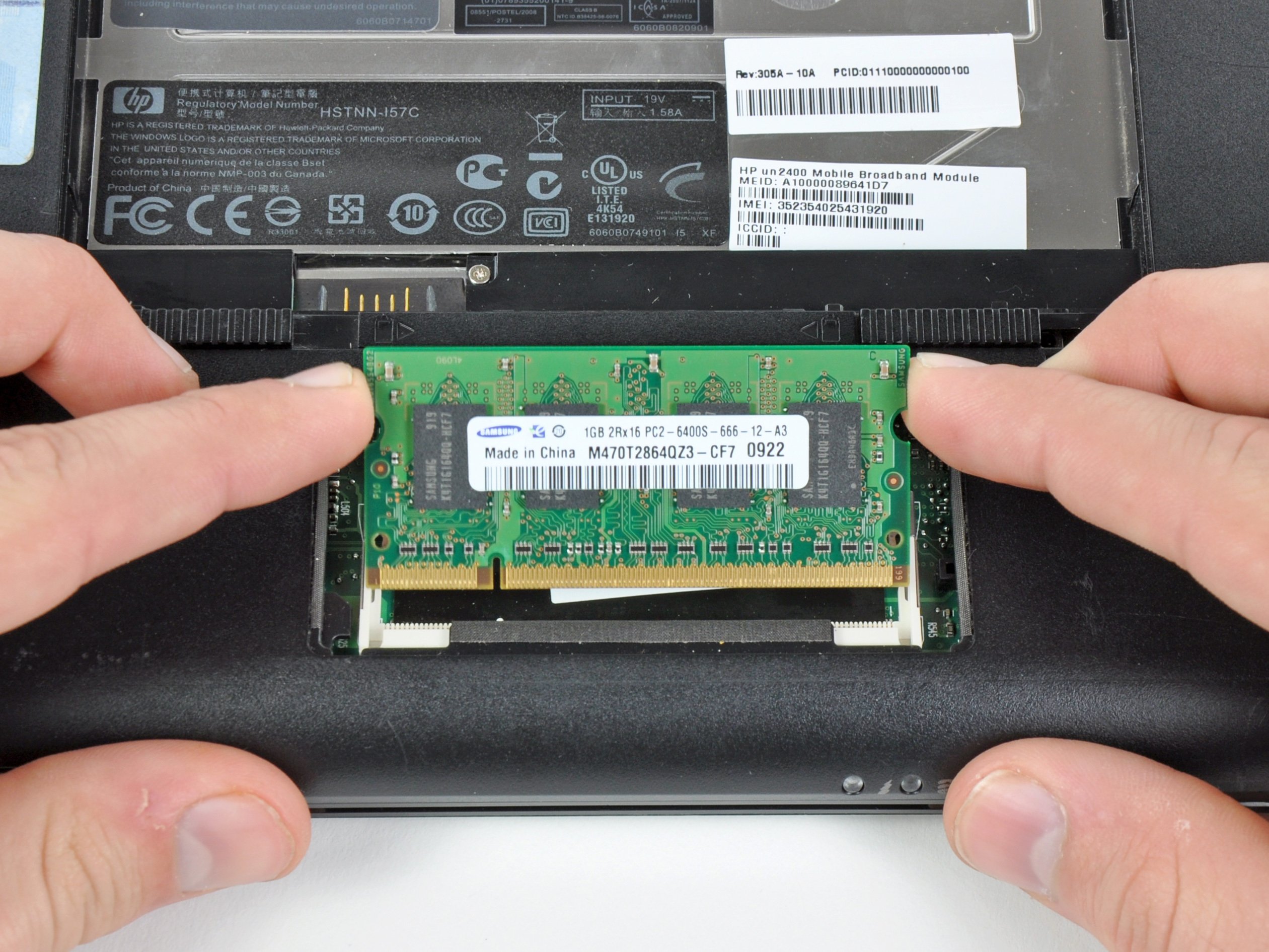 HP Mini 1000 RAM Replacement - iFixit Repair Guide
