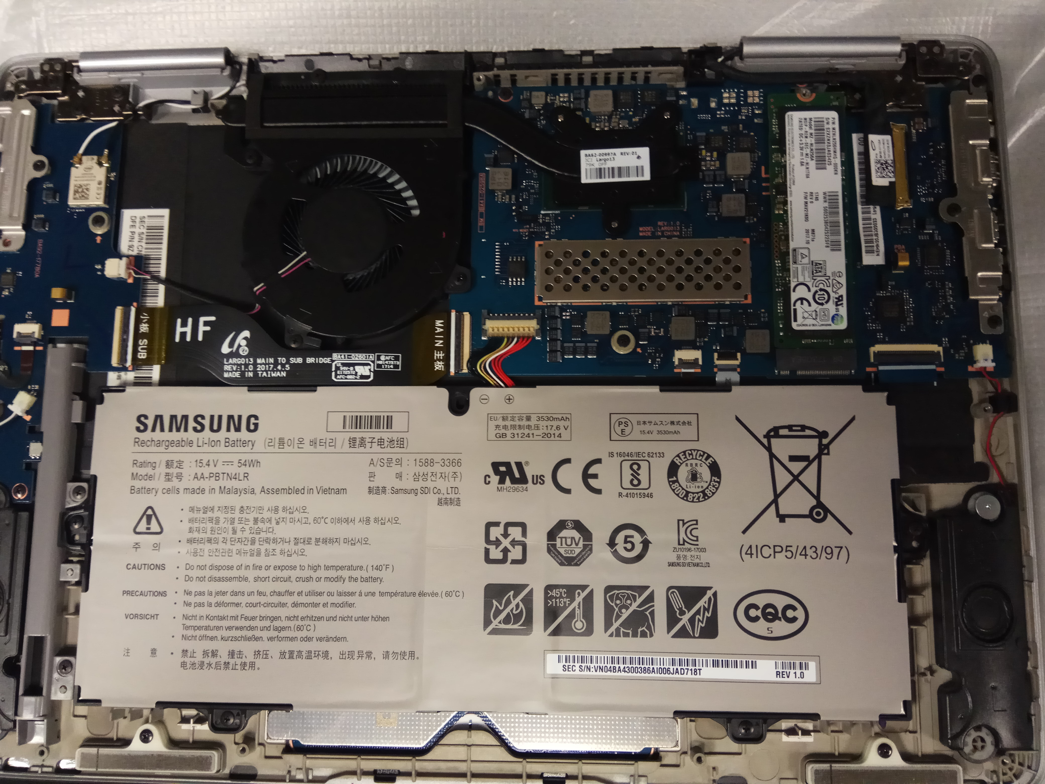 Samsung Notebook 9 Pro 13” Teardown - iFixit