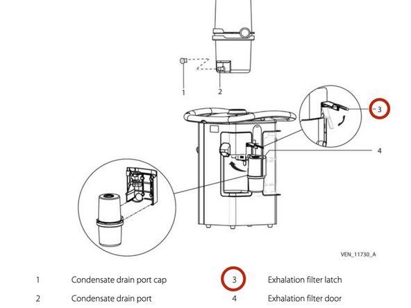 Puritan Bennett 980 Ventilator Children/Adult Expiratory Filter ...