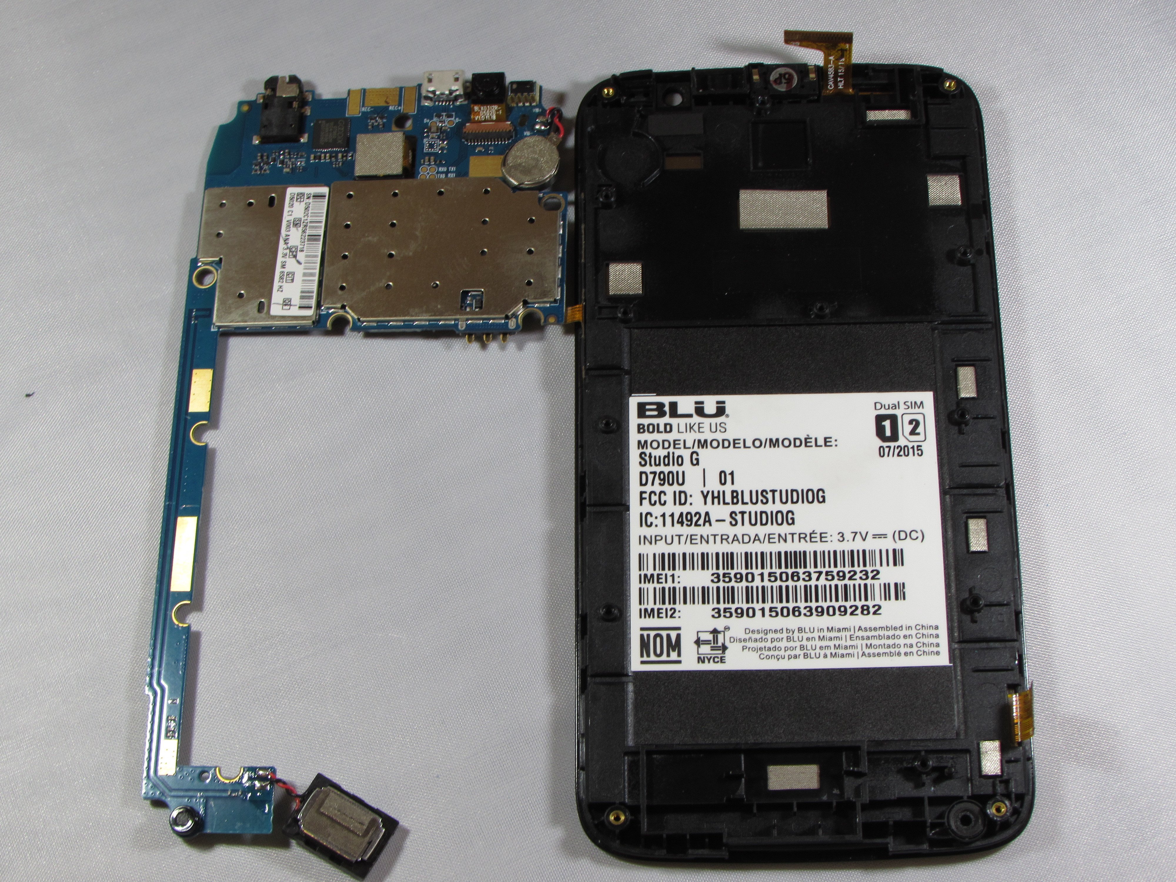 Blu Studio G Motherboard Replacement Ifixit Repair Guide