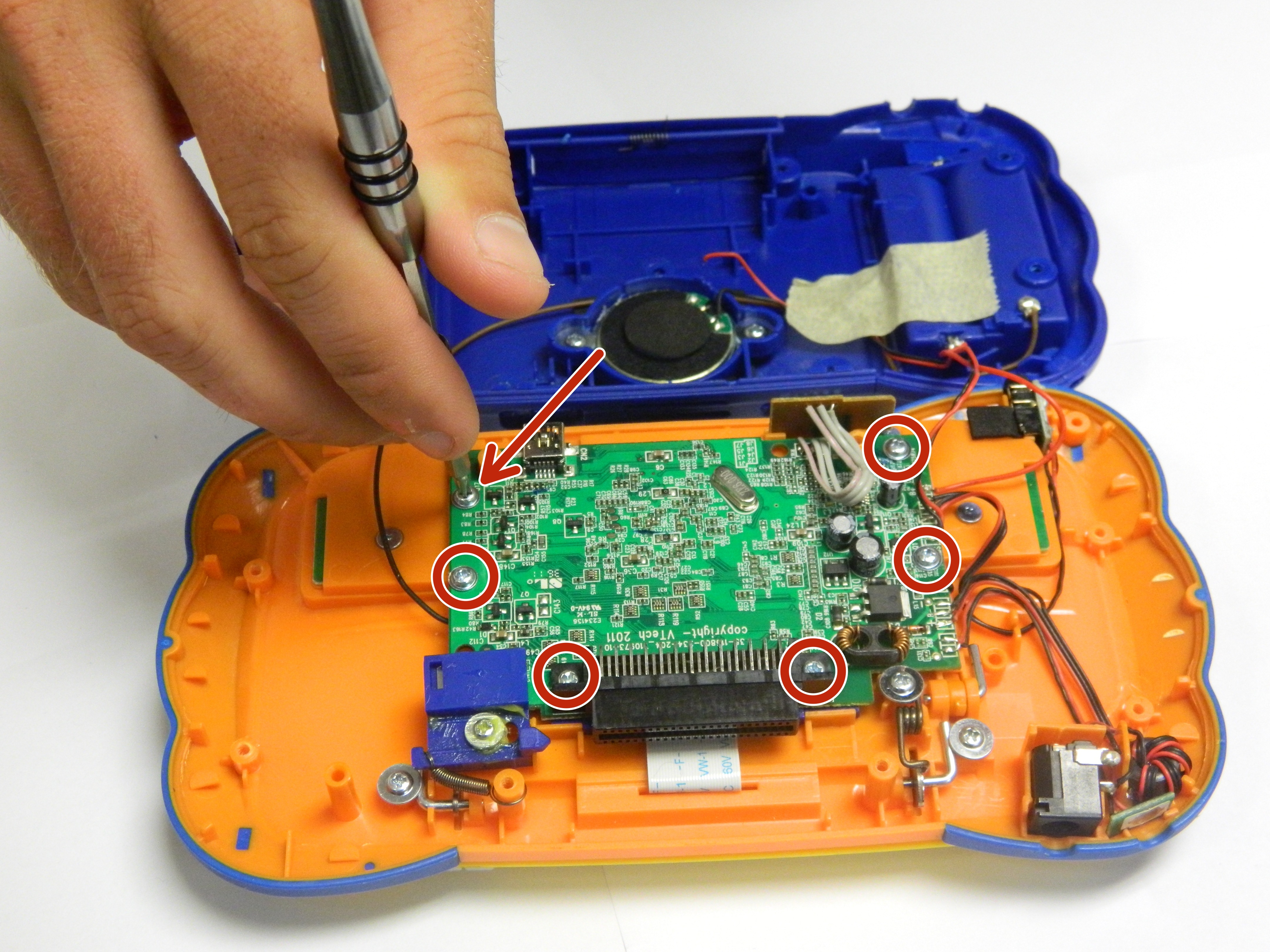 Disassembling VTech MobiGo Touch Learning System Keyboard - iFixit ...