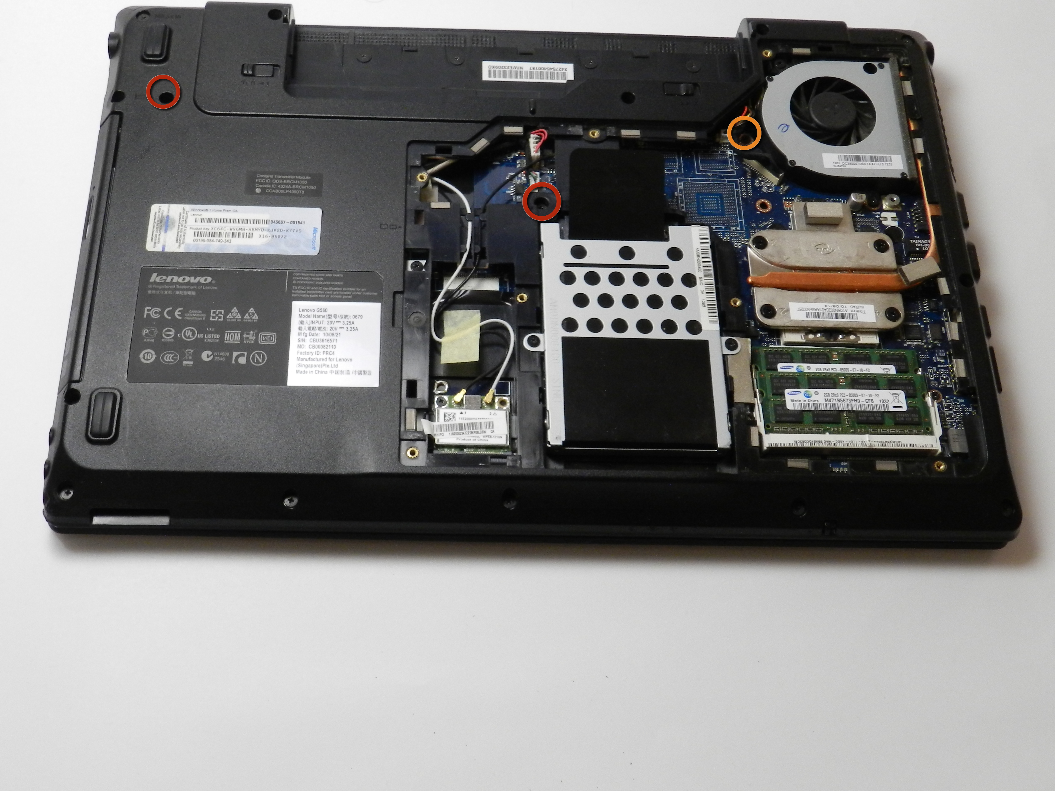 Lenovo Essential G560 Keyboard Replacement - iFixit Repair Guide