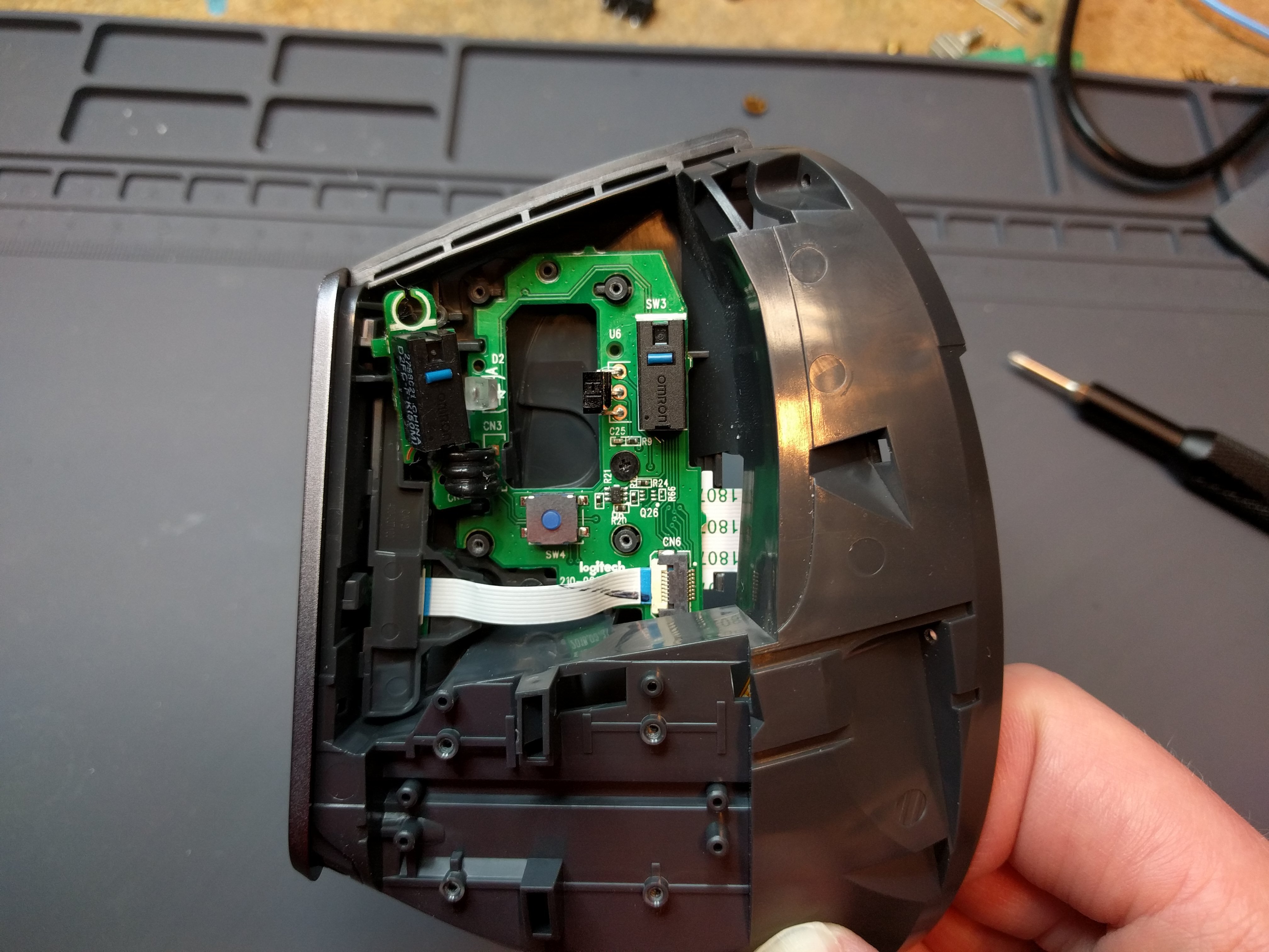 Logitech MX Vertical Left and Right Mouse Button Microswitch ...