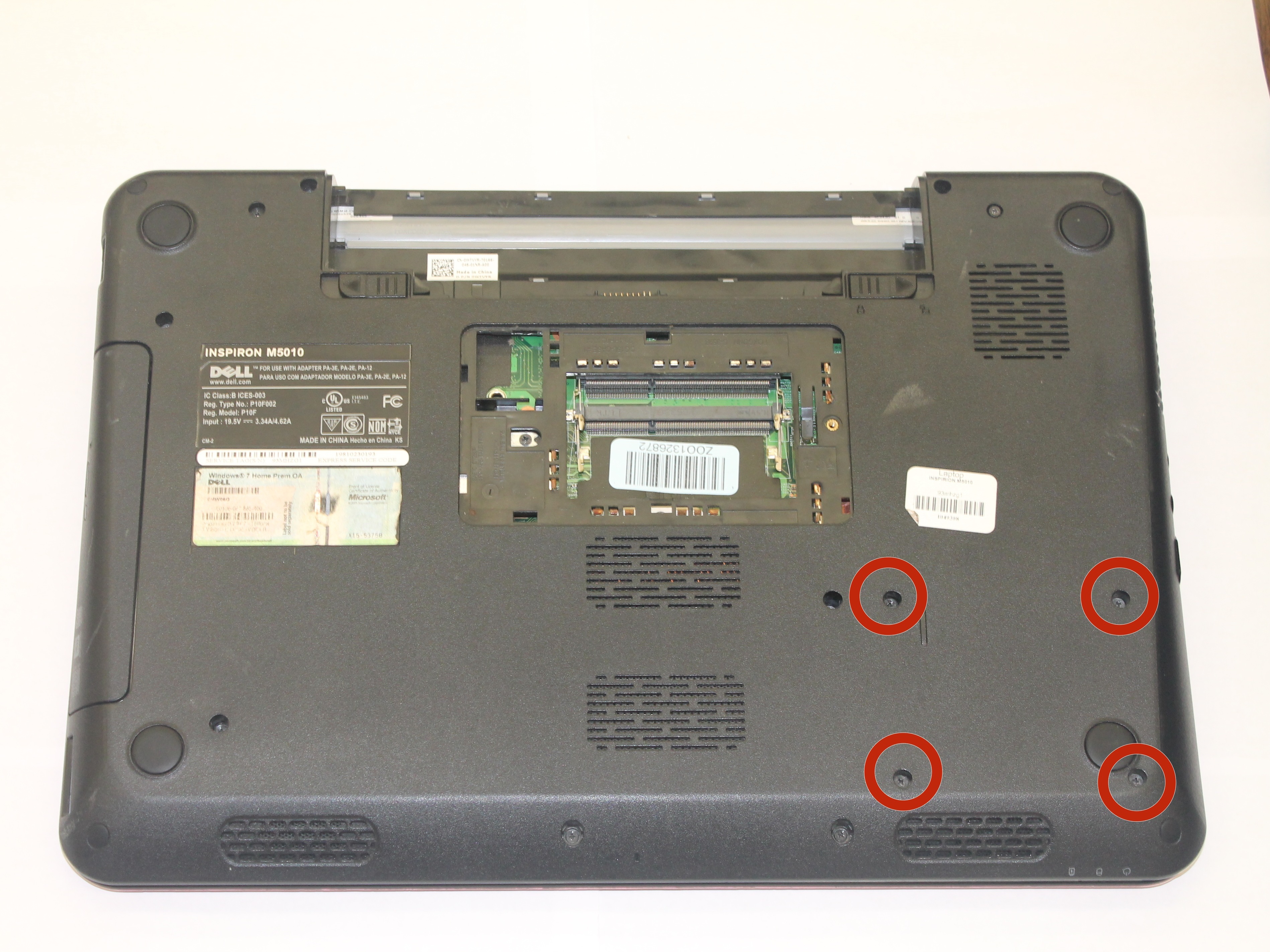 Dell Inspiron M5010 Hard Drive Replacement - iFixit Repair Guide
