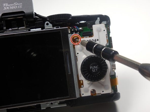 Canon PowerShot SX160 IS Function Wheel Replacement - iFixit Repair Guide