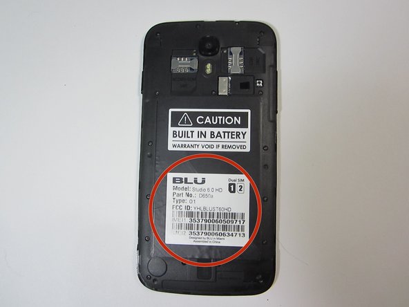 Blu Studio HD 6.0 SIM Card Replacement - iFixit Repair Guide