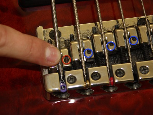 Adjust the Action (String Height) on Ibanez SR405QM - iFixit