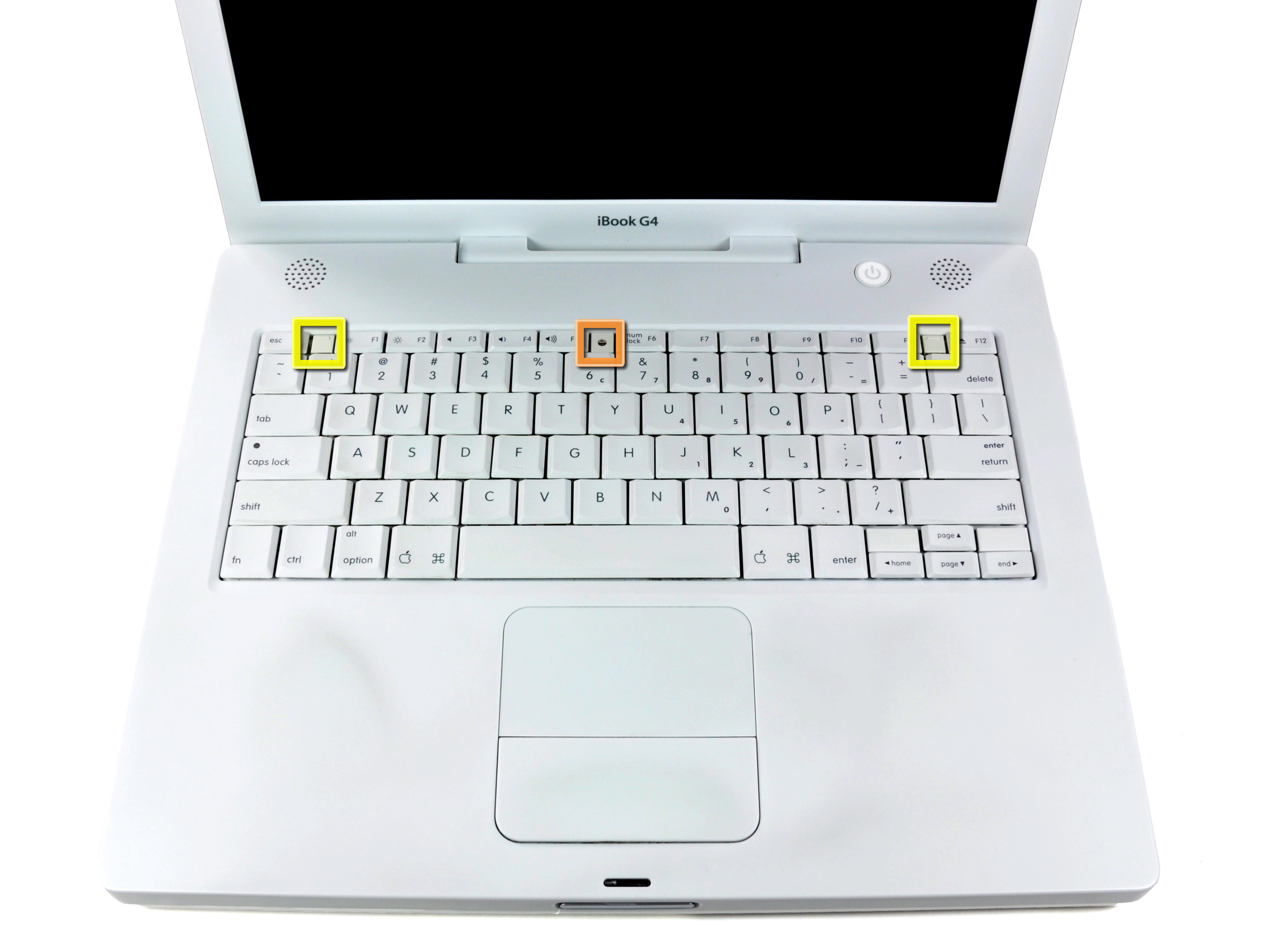 iBook G4 14" 1.42 GHz Keyboard Replacement - iFixit Repair Guide