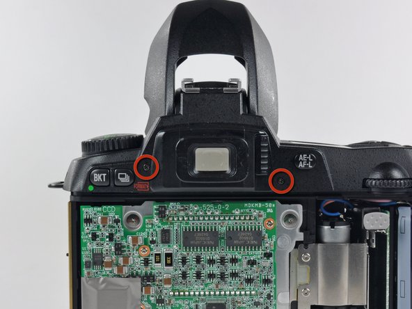 Nikon D70 Top Cover Replacement - iFixit Repair Guide