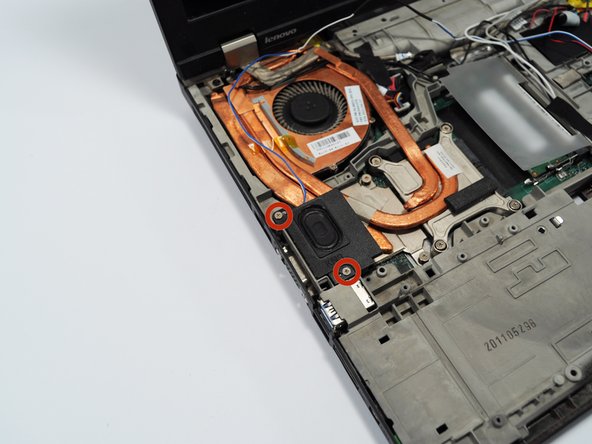 Lenovo ThinkPad W520 Speaker Replacement - iFixit Repair Guide