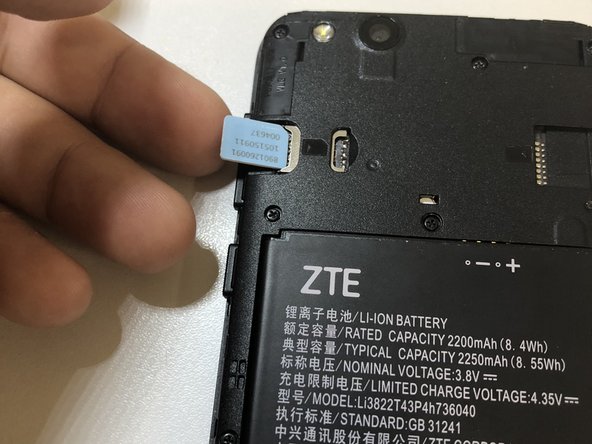 ZTE ZFive G LTE SIM Card Replacement - iFixit Repair Guide