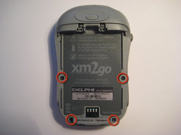 Removing Delphi Myfi XM2GO LCD Screen - iFixit