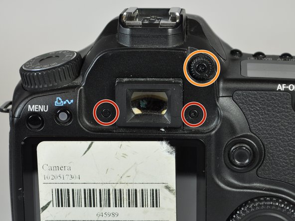 Canon EOS 40D Shutter Button Replacement - iFixit Repair Guide