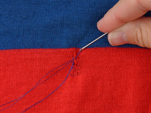 How to Darn a Hole in a Knitted Garment - iFixit