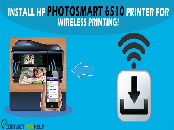 How to Install HP Photosmart 6510 printer for Wireless Printing ...