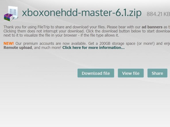 Install firmware on Xbox One S - iFixit Repair Guide