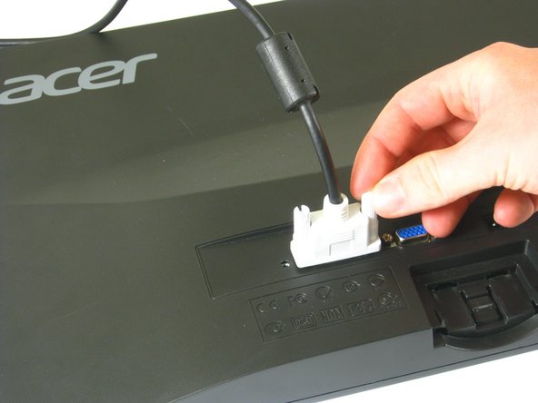 Acer S200HL LCD Monitor DVI Input Replacement - iFixit Repair Guide