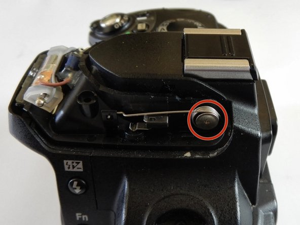 Nikon D40 Flash Pin Replacement - iFixit Repair Guide