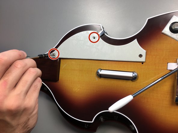 The Beatles Rock Band Hofner Bass Fret Buttons Replacement - iFixit ...