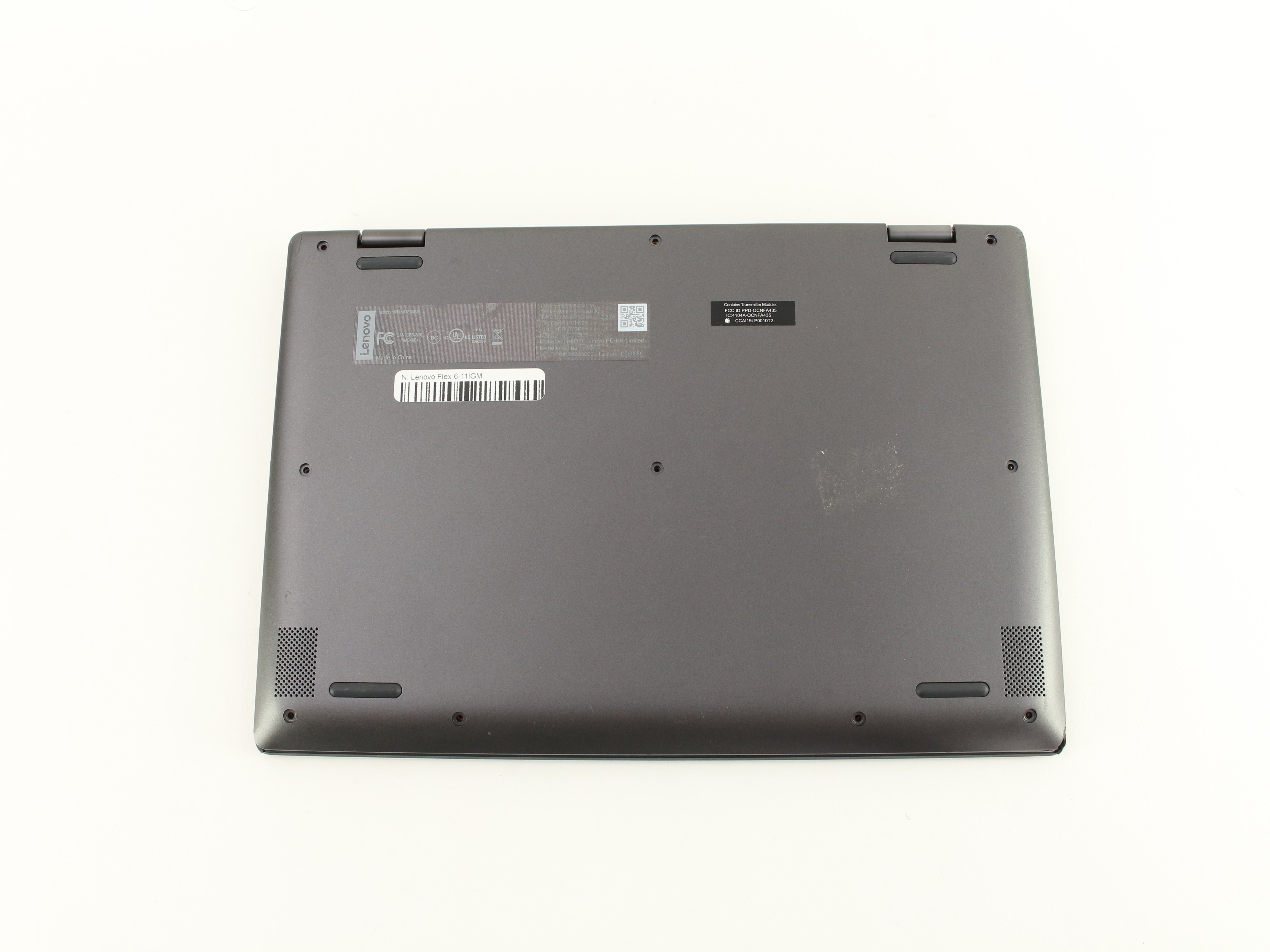 Lenovo Flex 6-11IGM Back Panel Replacement - iFixit Repair Guide