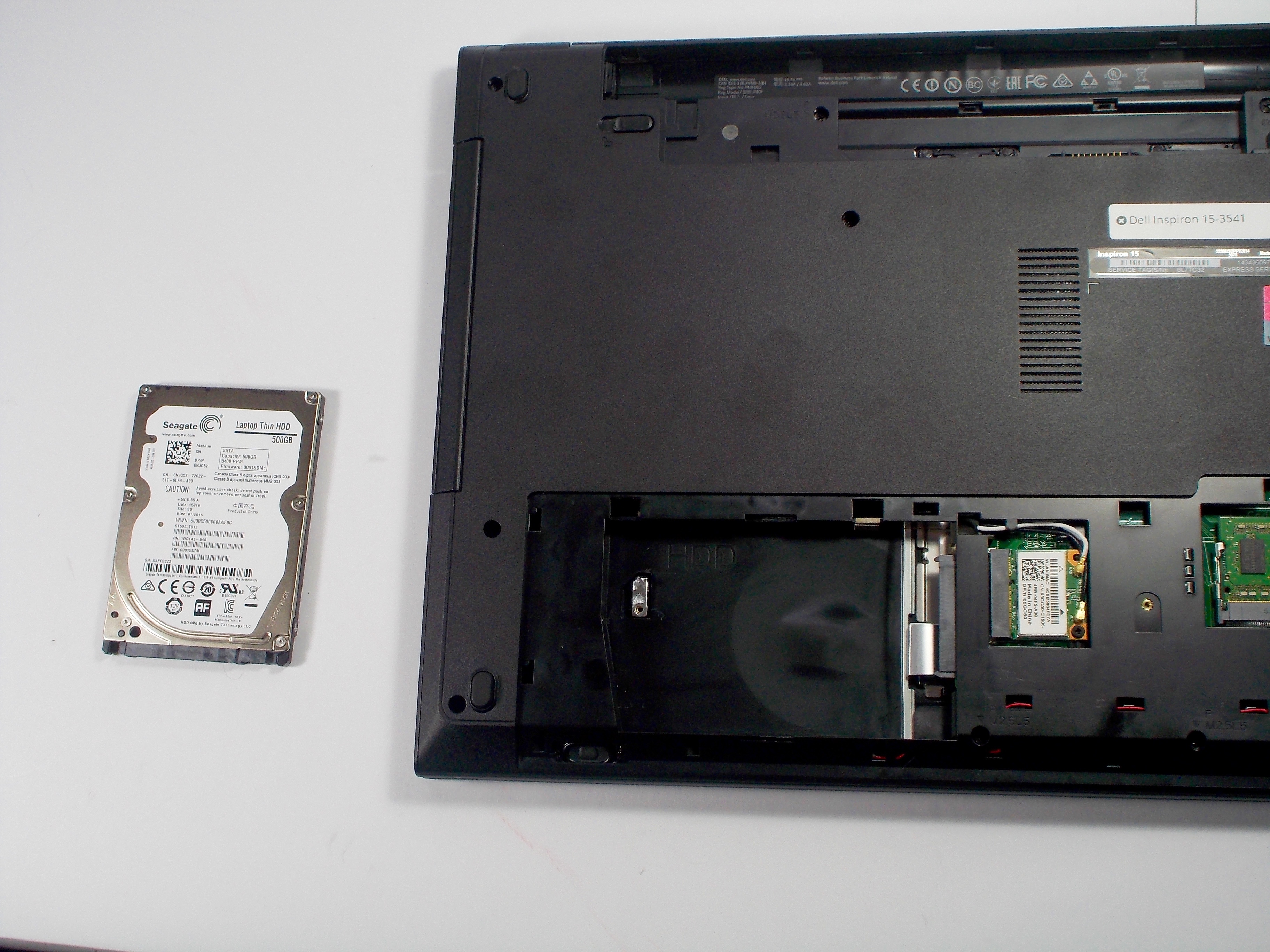 Dell Inspiron 15 3541 Hard Drive Replacement - iFixit Repair Guide
