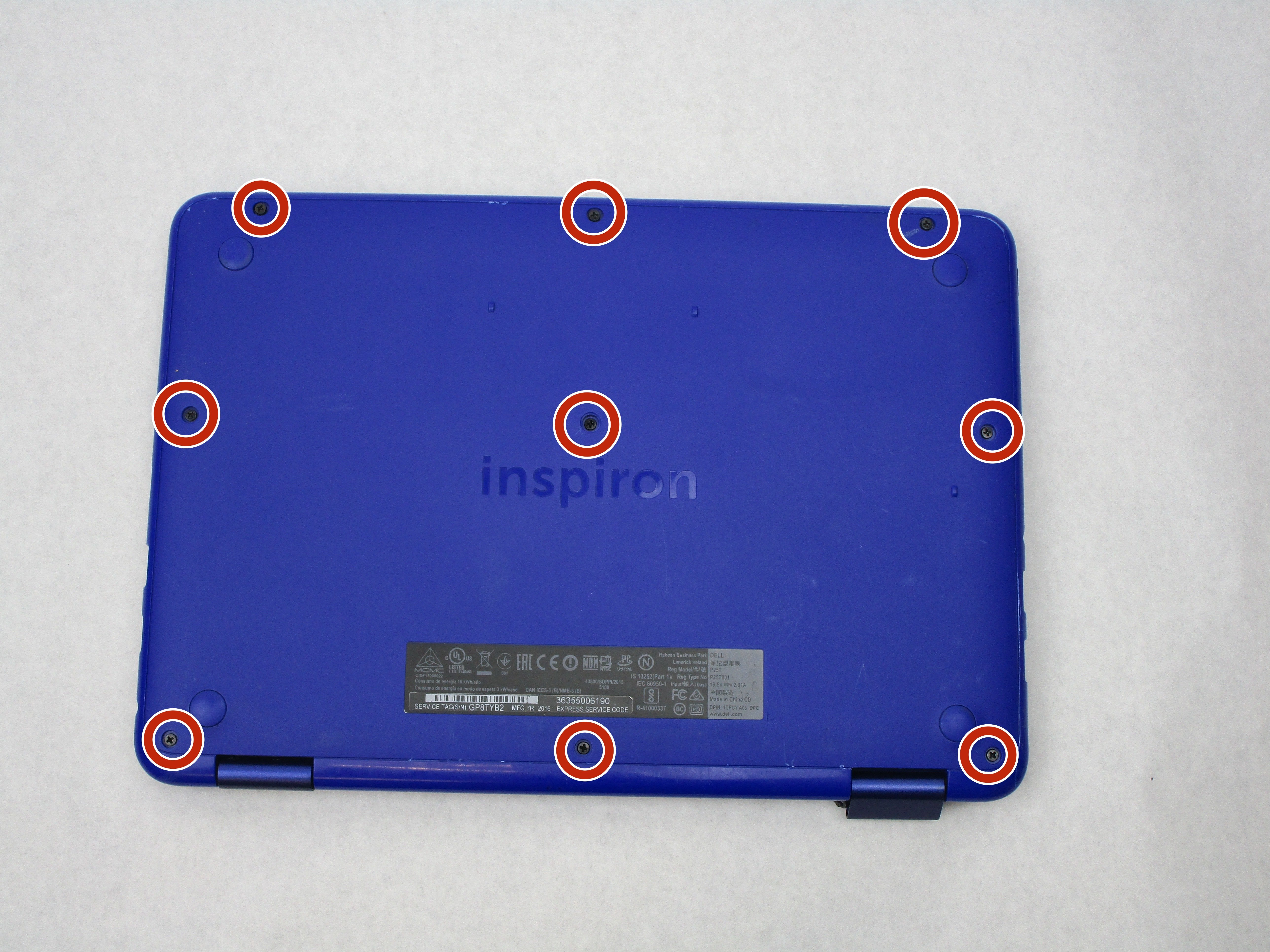 Dell Inspiron 11-3168 Battery Replacement - iFixit Repair Guide