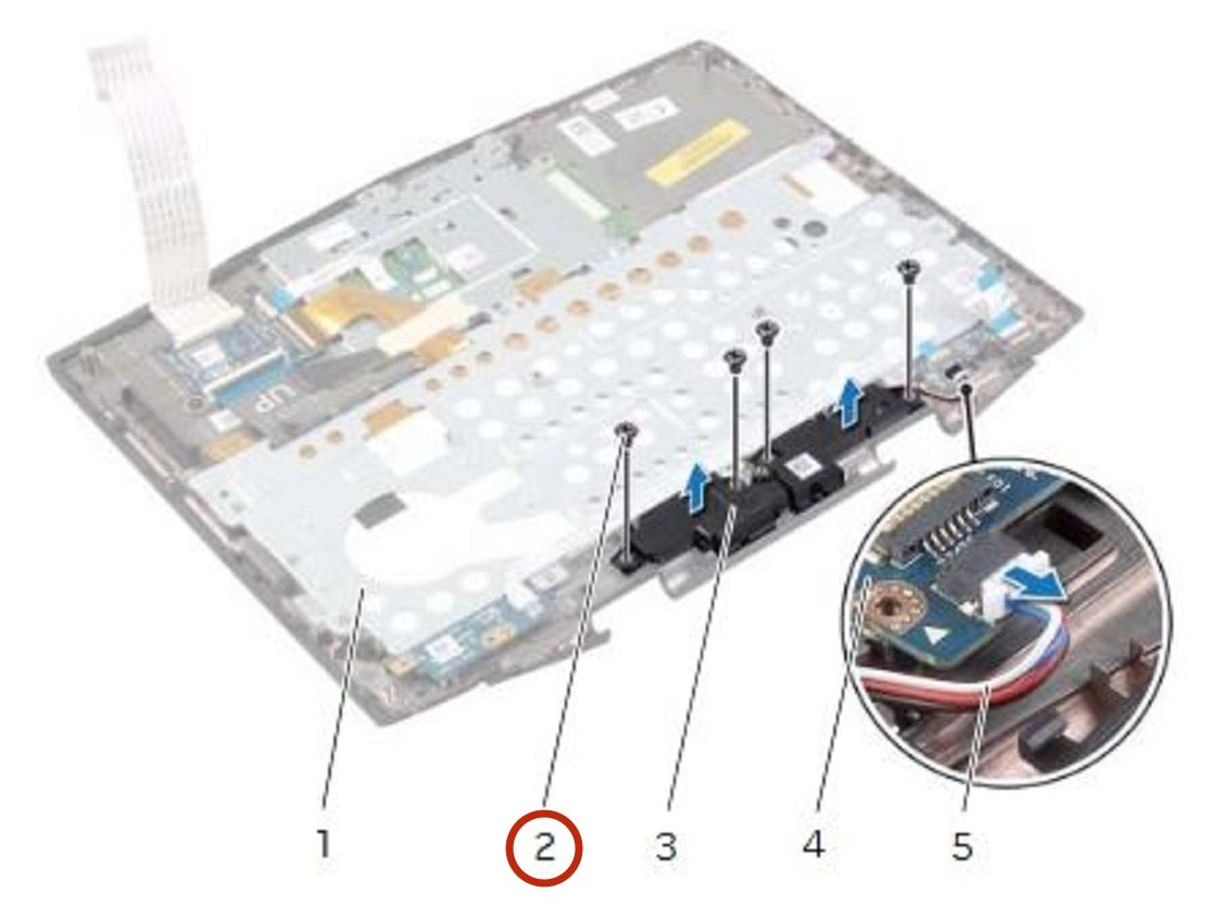 Dell Alienware 14 Speakers Replacement - iFixit Repair Guide