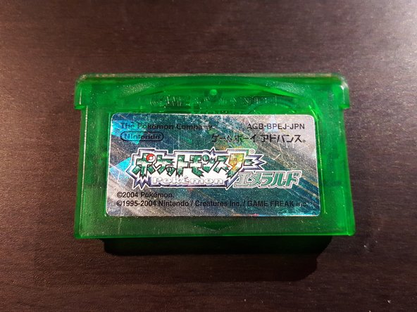 Game Boy Advance Cartridge Battery Replacement - iFixit Repair Guide