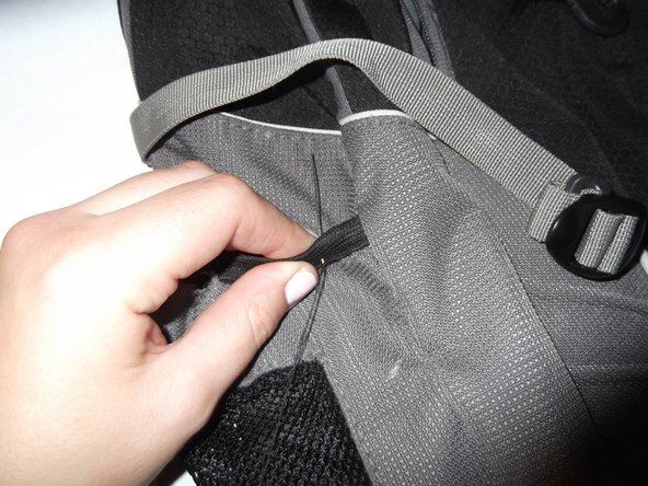 How to Fix the Side Pocket's Elastic on a Backpack - iFixit Repair Guide
