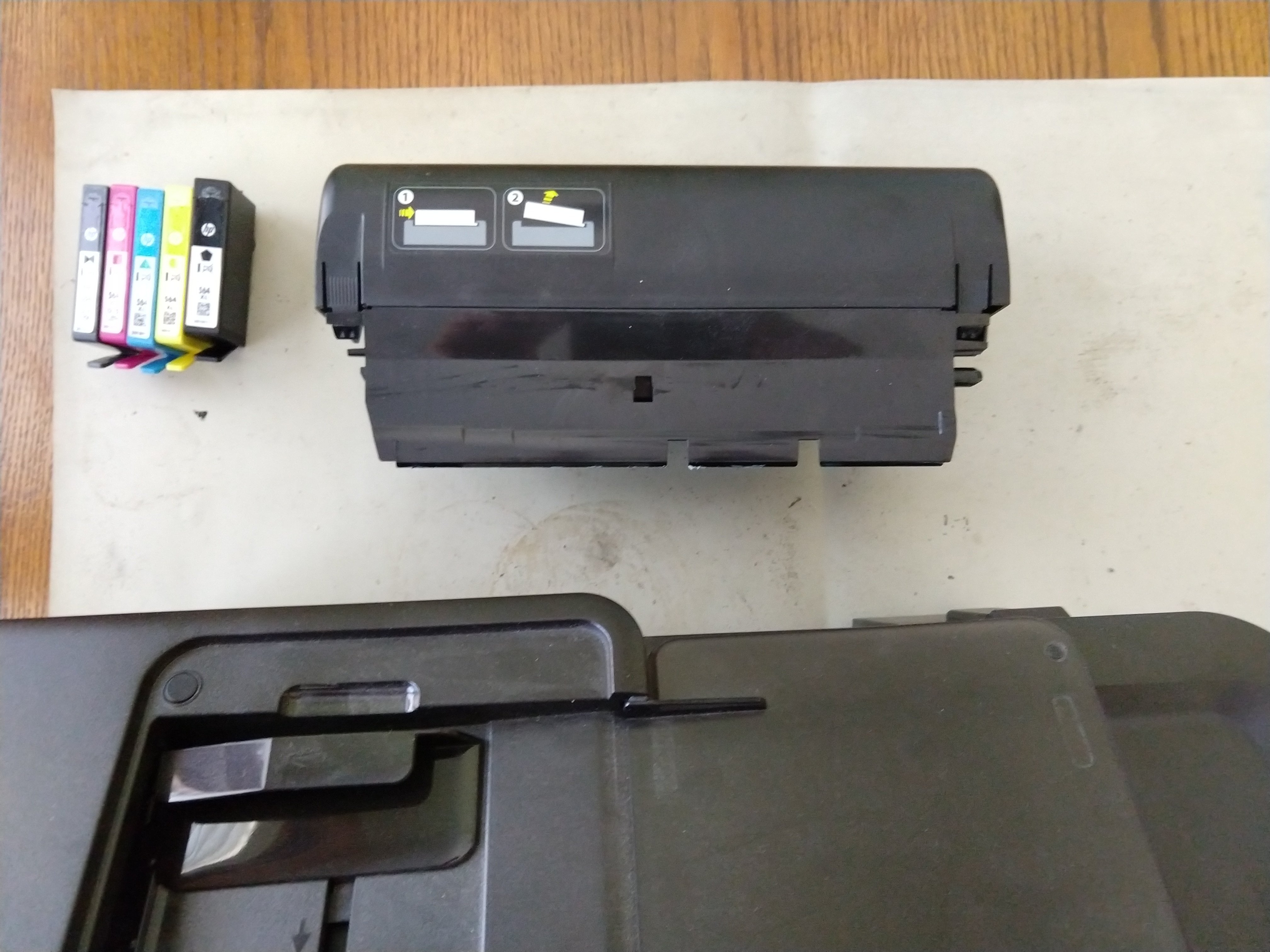 HP Photosmart 7520, 7510, 7525, 7515 paper pickup gear Repair - iFixit ...